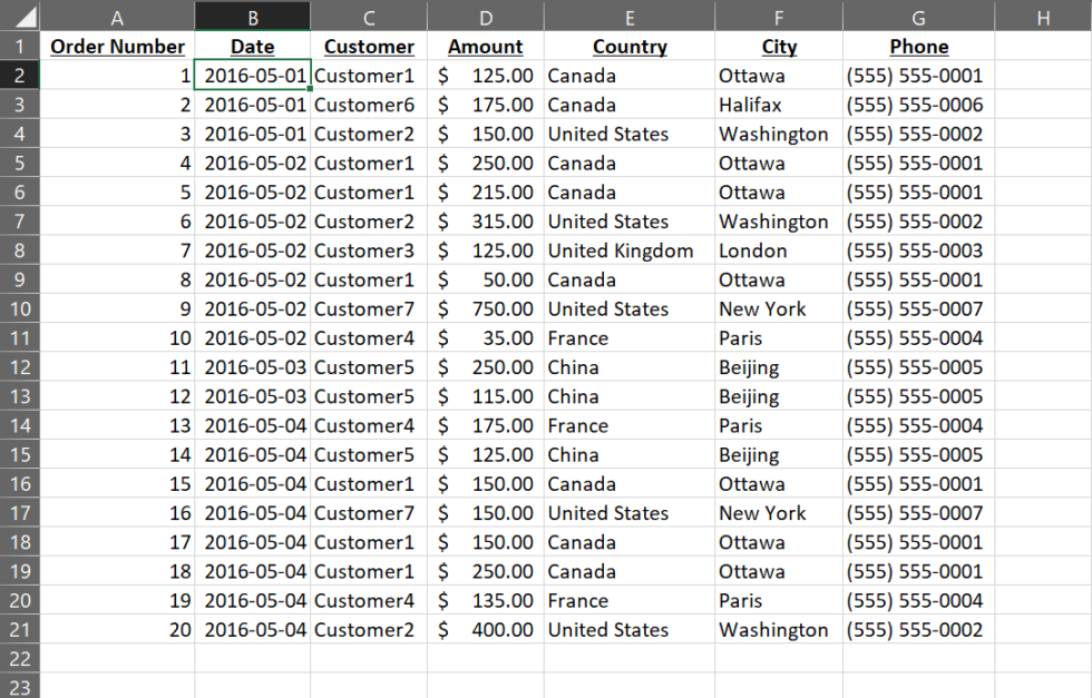 Create Excel Pivot Table | Efficient Analyst